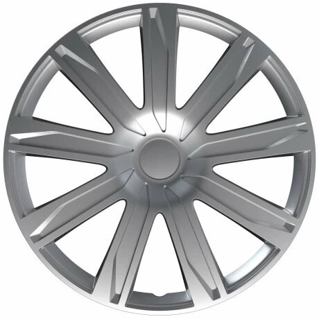 Set capace roti auto Cridem Raze 4buc - Argintiu - 15''